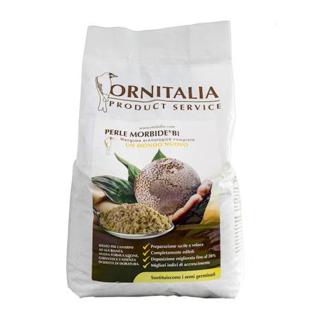Ornitalia Perle Morbide Bianche - 800 gr.