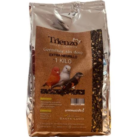 SEMILLA GERMINAR (SIN DORE) EXTRA NEGRILLO | 1 Kg - TRIENZO